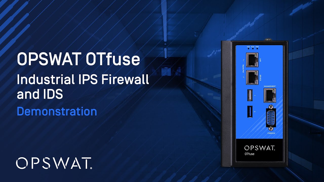OT Security: Protecting Industrial Networks with OPSWAT OT Solution ...