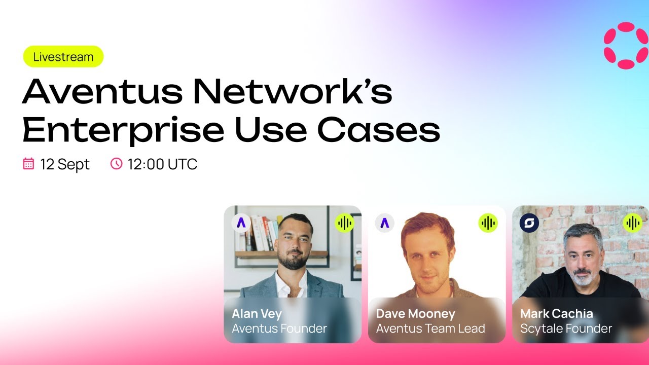 Aventus Network's Enterprise Use Cases - YouTube
