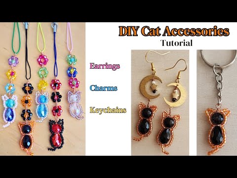DIY Cat Accessories - perfect for Halloween! - YouTube