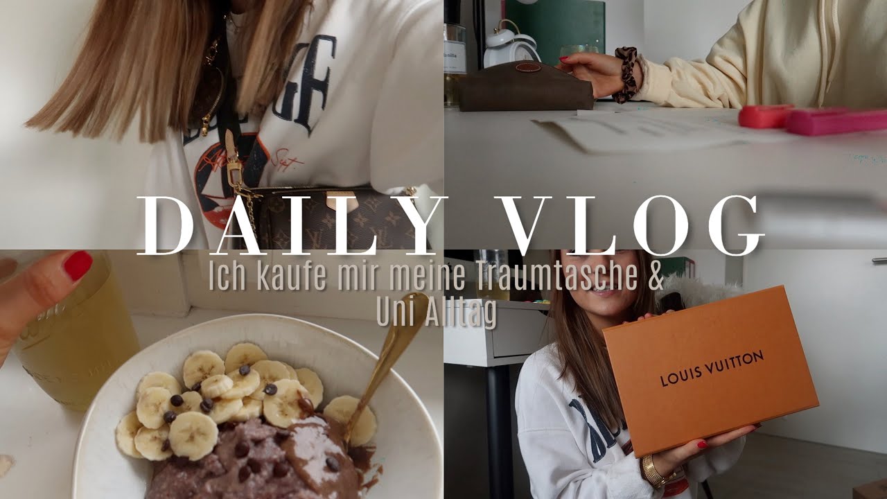 Ich kaufe mir meine Traum Tasche, Sellerie Kur & lernen DAILY VLOG ...