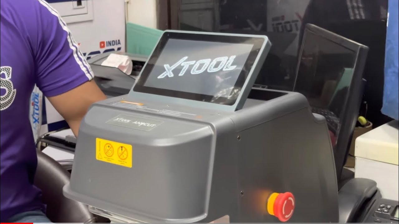 XTOOL ANYCUT MACHINE (KEY CUTTING MACHINE) FEATURES - YouTube