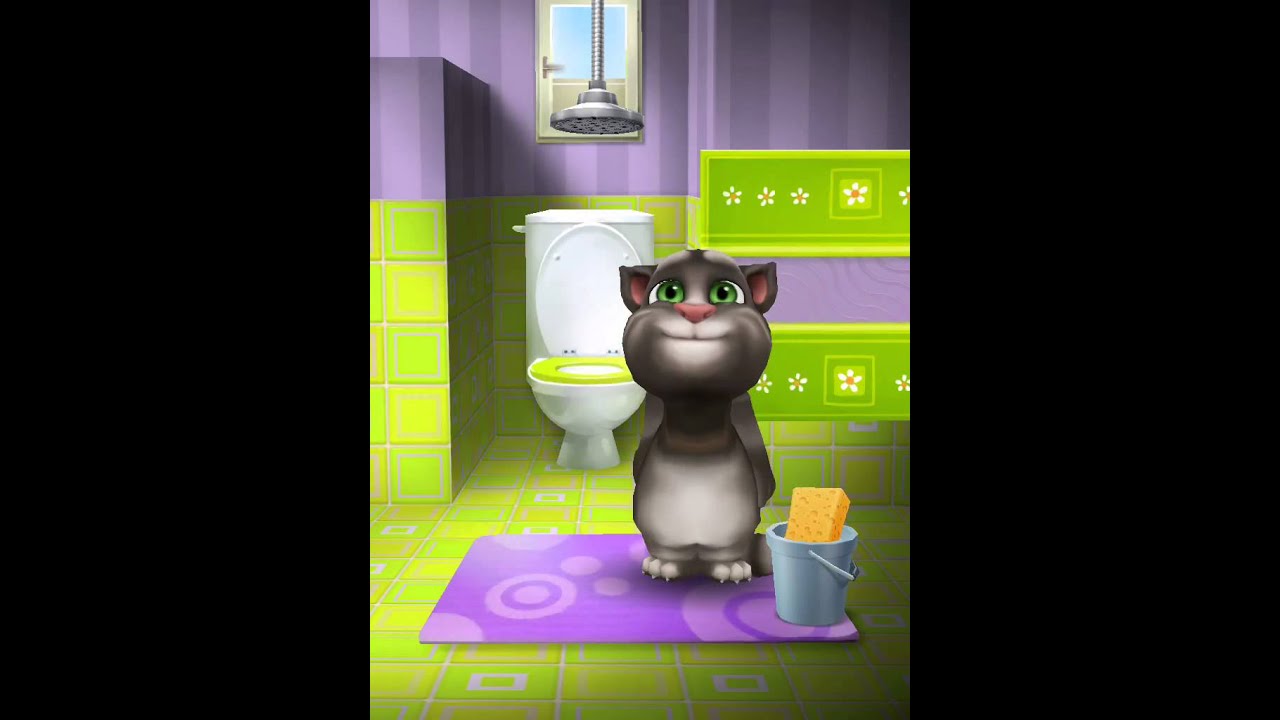 [My Talking Tom] super slap - YouTube