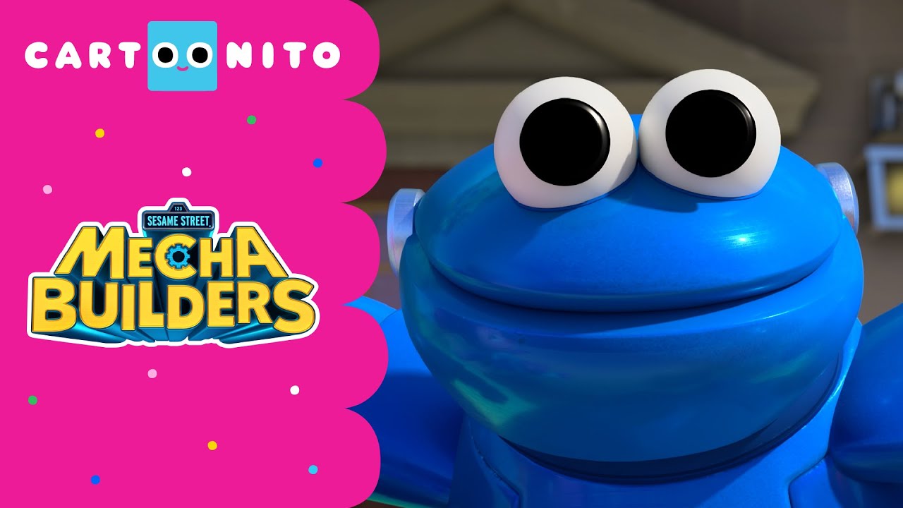 Mecha Cookie Monster's Googly Vision | Mecha Builders | Cartoonito ...