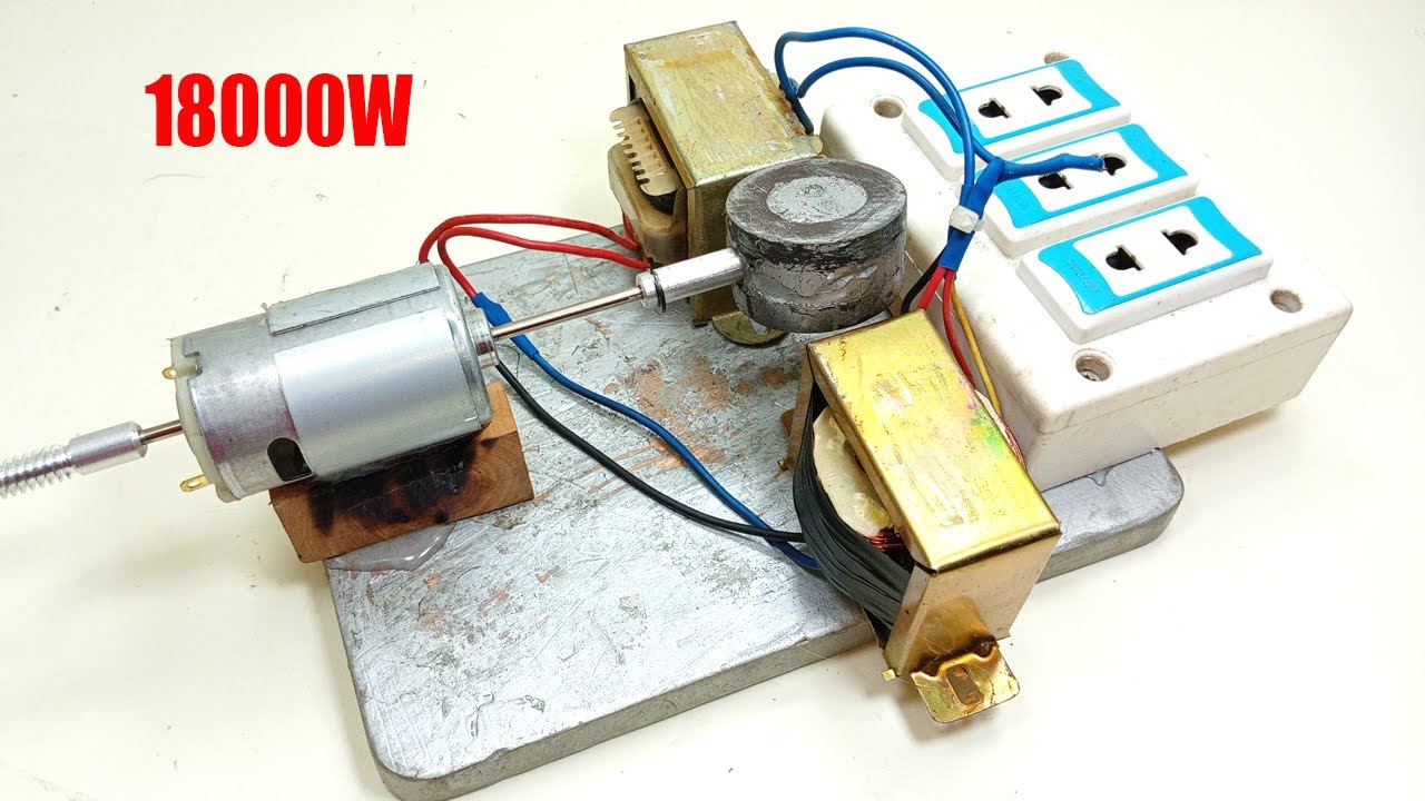 Turn 2 Transformer into powerful 220v electric 18KW electricity ...