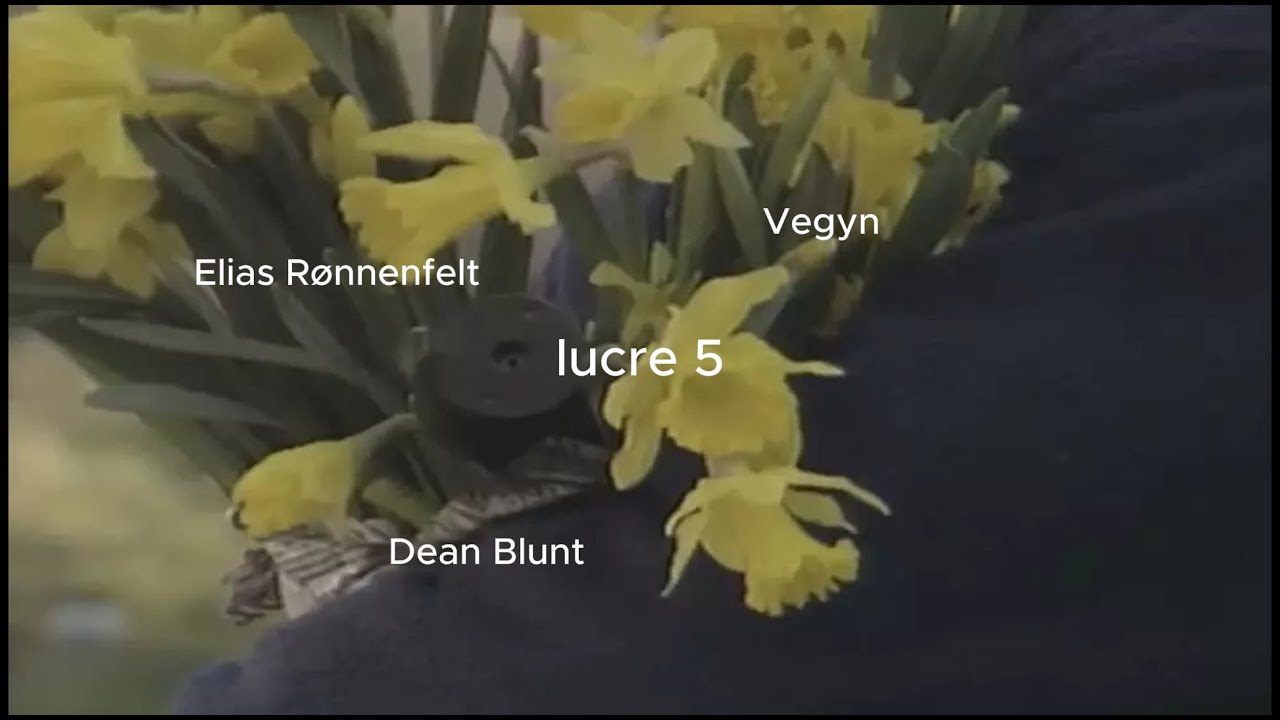 Dean Blunt - lucre 5 ft. Elias Rønnenfelt, Vegyn Lyrics - YouTube
