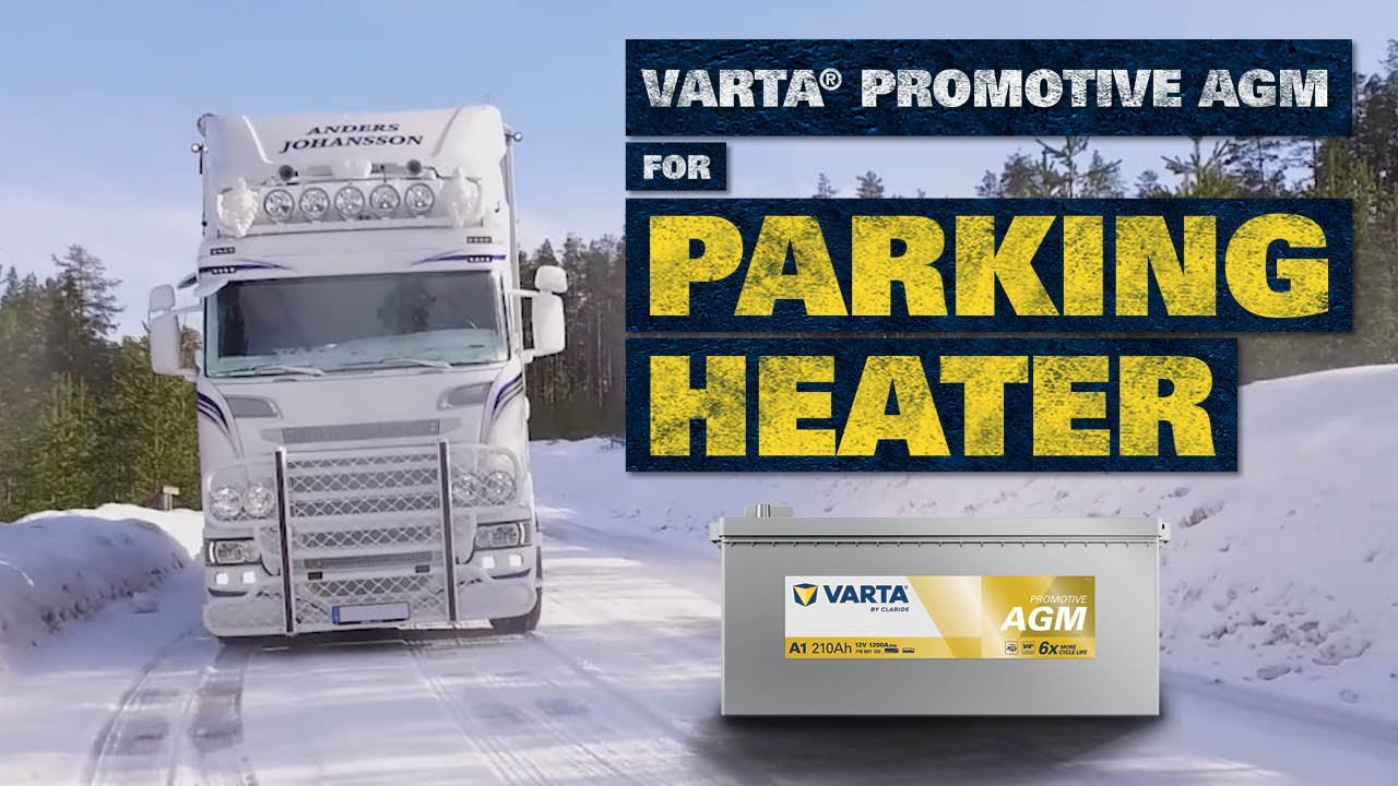 VARTA ProMotive AGM Batteries for Truck Parking Heater | VARTA Fleet ...