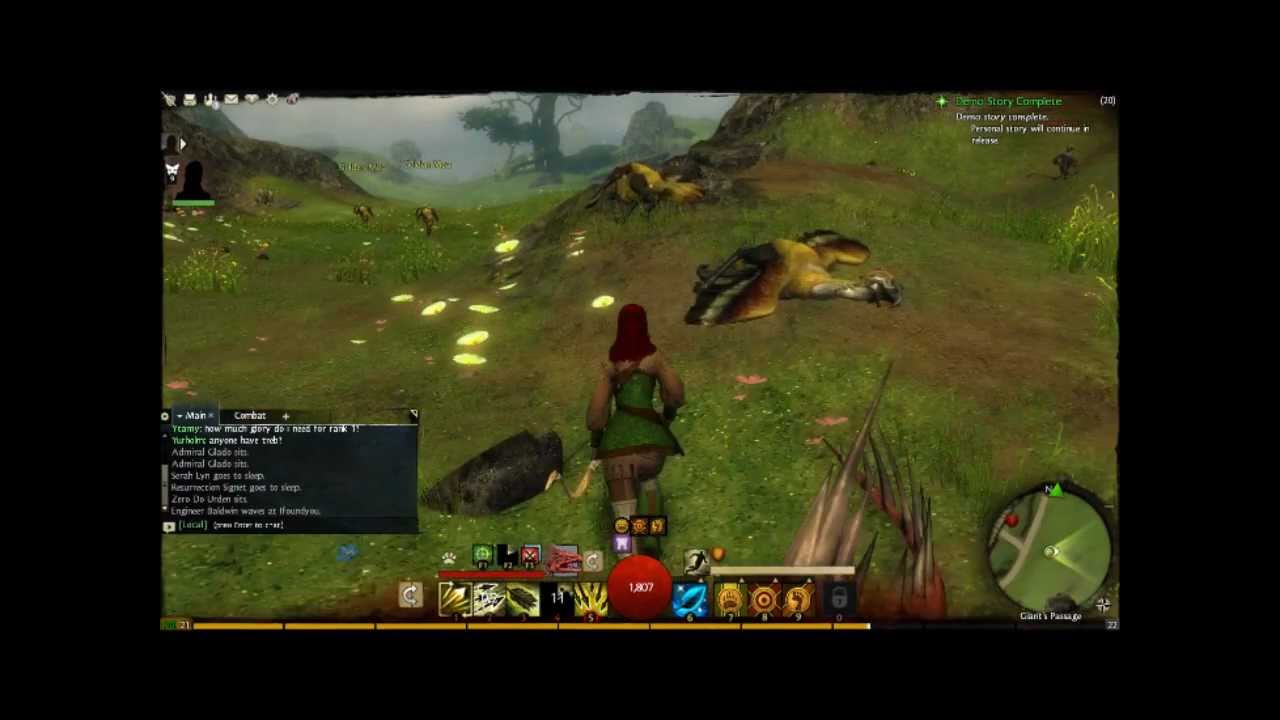 Guild Wars 2 beta Ranger Pet (comentary) - YouTube