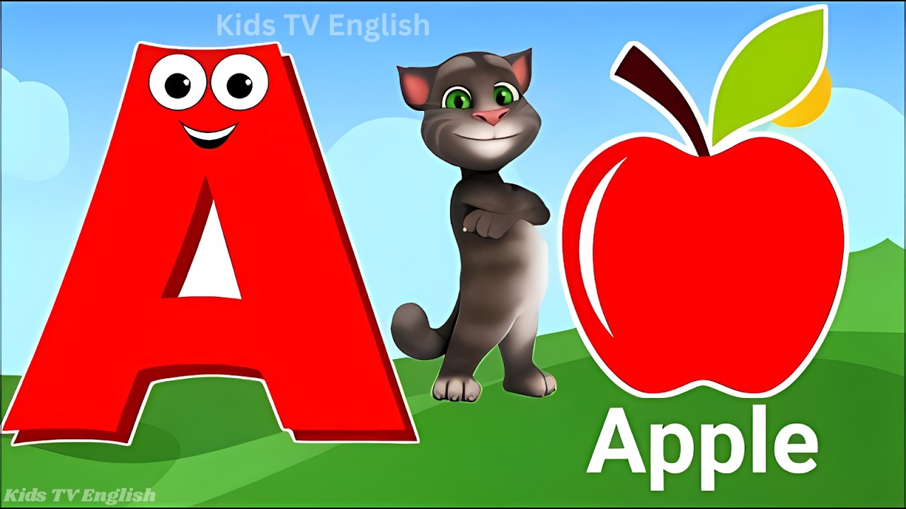 Phonics Song 2 with TWO Words in 3D - A For Airplane - ABC Alphabet ...