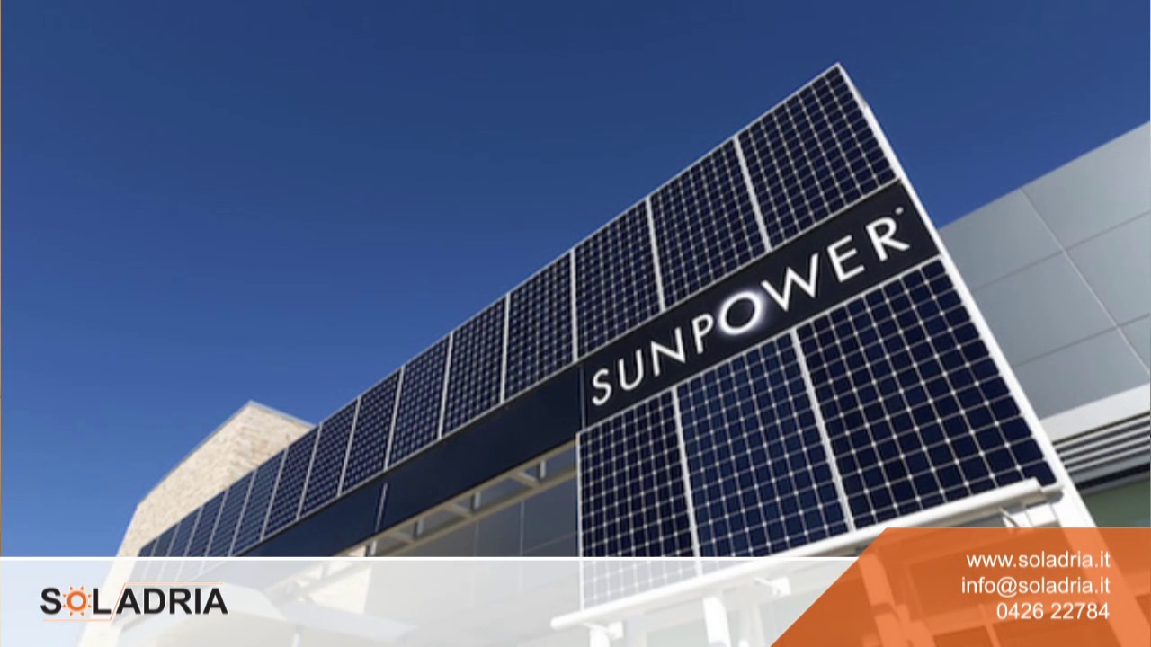 Fotovoltaico: scegli la qualità e le garanzie di SunPower! - YouTube