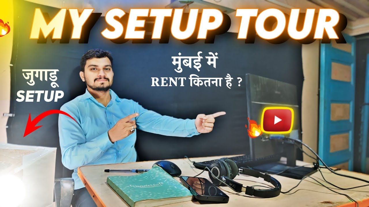 My NEW YouTube Setup Tour 2024 - YouTube