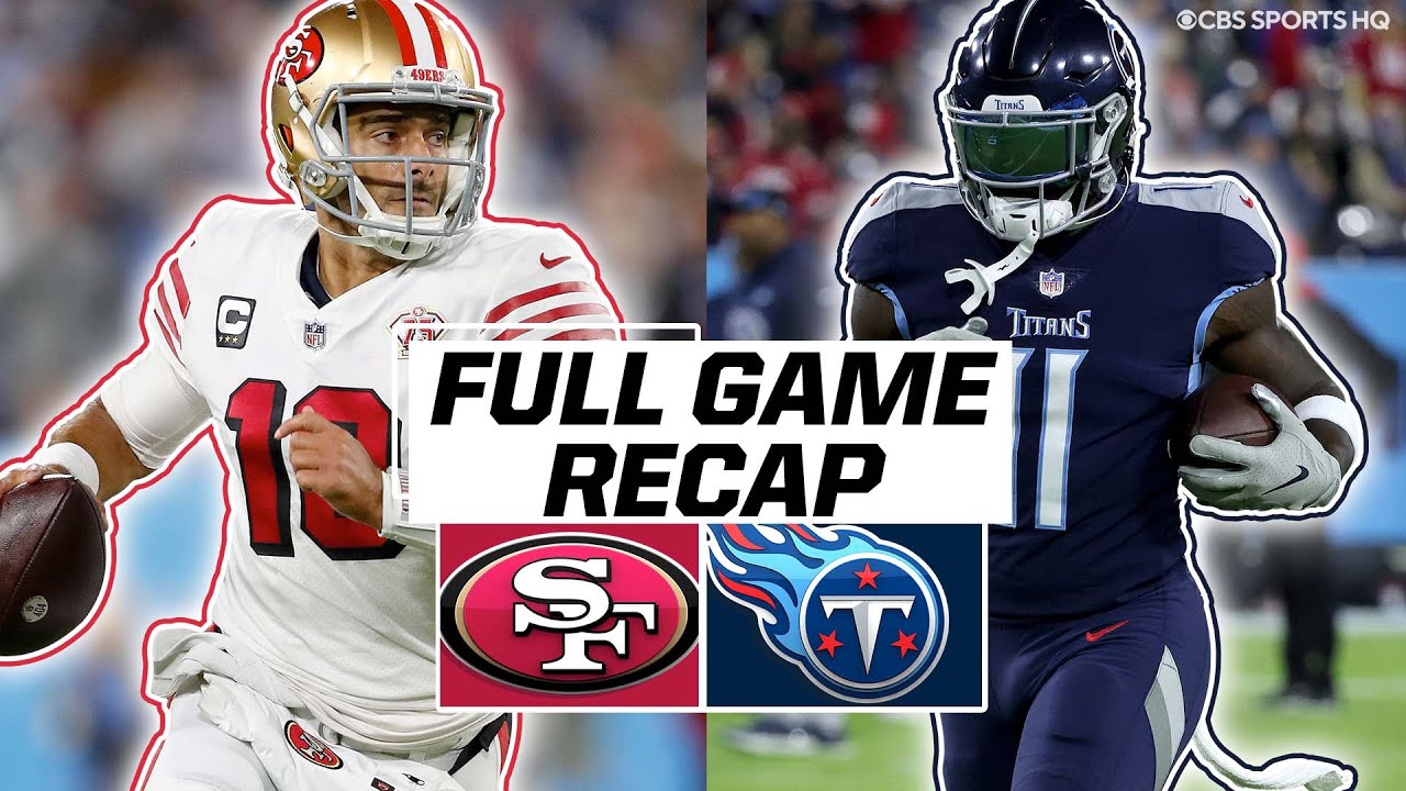 AJ Brown Dominates as Titans Beat 49ers | FULL Game Recap | CBS Sports ...