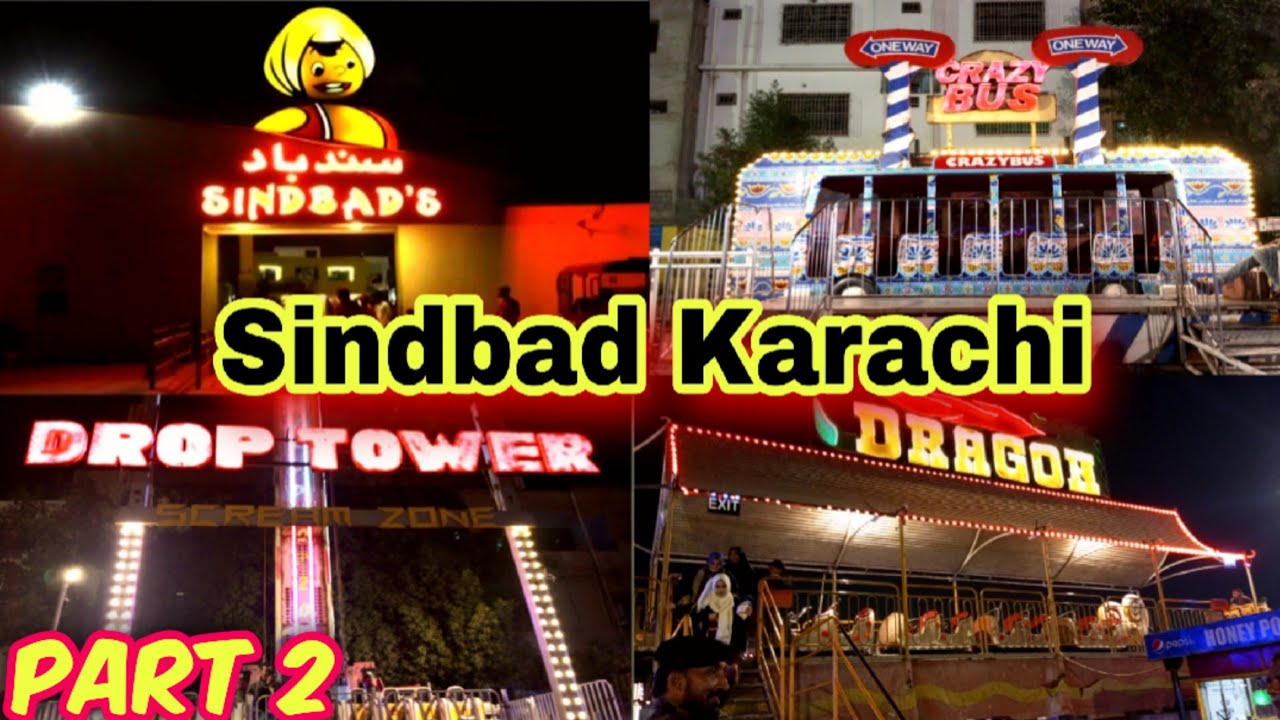 Sindbad Wonderland Gulshan Karachi | Sindbad Amusement park | Sindbad ...