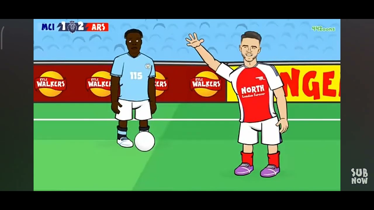 Man city 2-2 Arsenal the highlights @442oons - YouTube