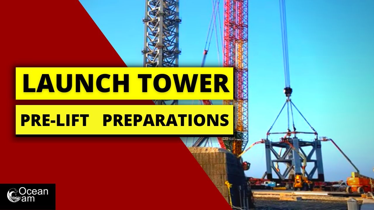 Pre Lift Section 8 of Tower - YouTube
