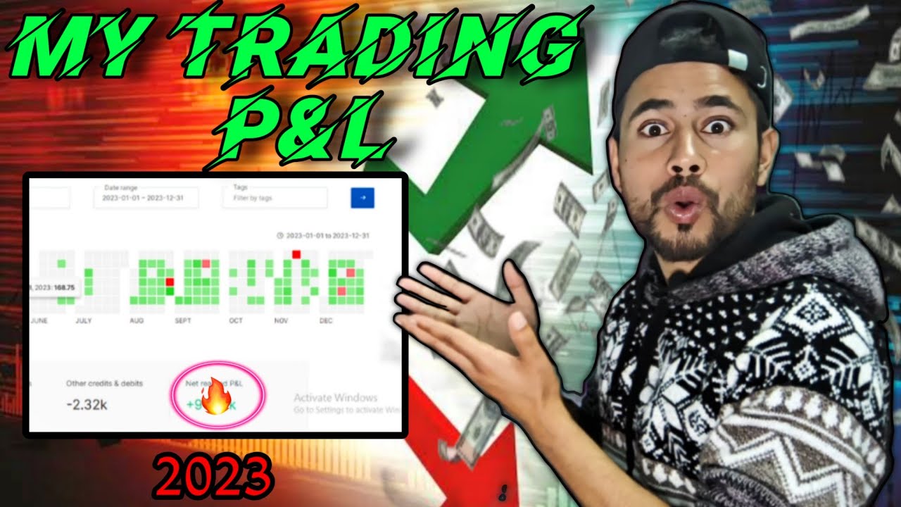 My Trading p&l 2023 🔥💸 | my last year trading performance | my profit ...