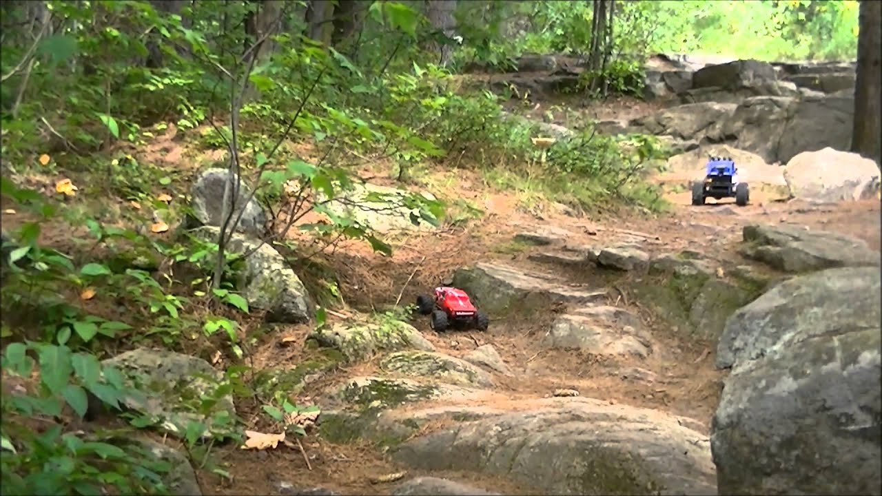 Redcat RS10 Litehawk Igniter New Bright Crawler Family Trail Run - YouTube
