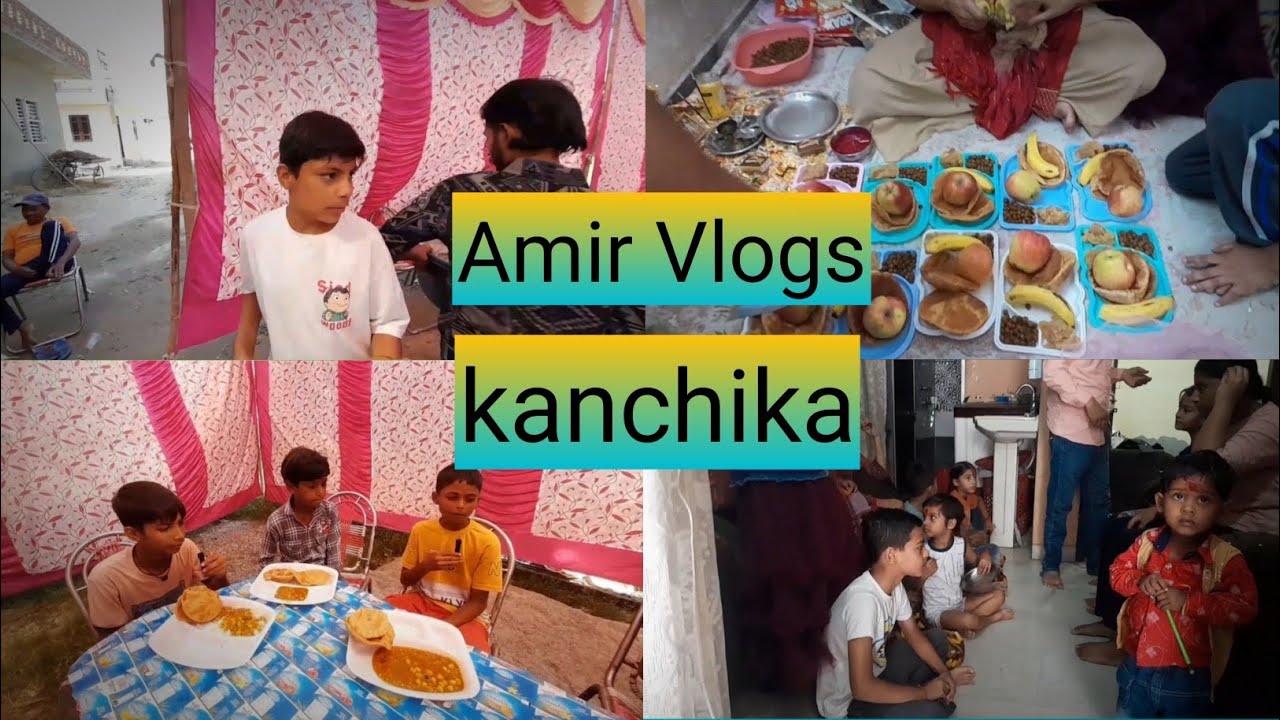 Kanchak Pooja |कंचक पूजा |kanchak pooja |@amirvlogs100 | Amir Vlogs ...