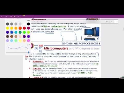 Microcomputers and Microprocessors - YouTube