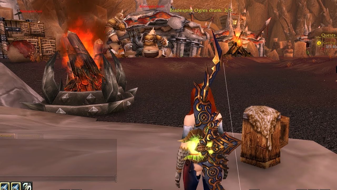 World Of Warcraft Quest Info: Getting the Bladespire Tanked - YouTube