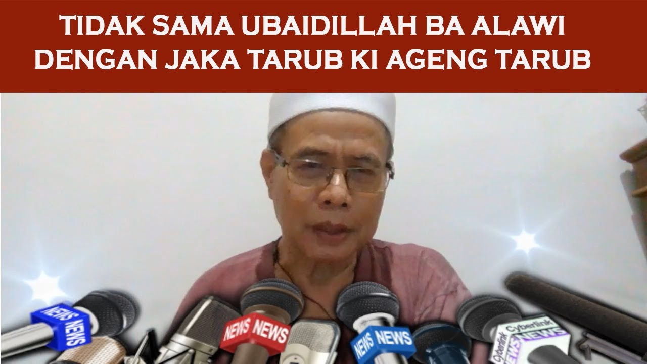 ⭕tidak sama ubaidillah ba alawi dengan jaka tarub ki ageng tarub - YouTube