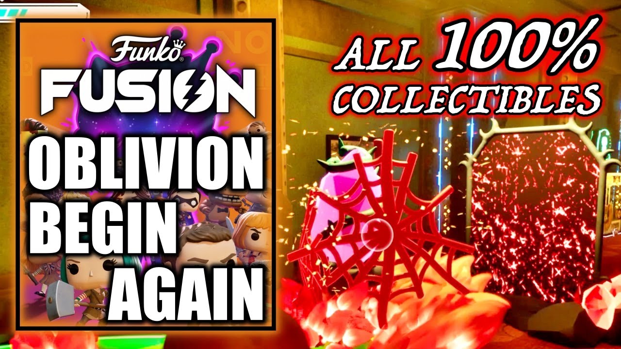 Funko Fusion - Oblivion, Begin Again 100% All Collectibles (MEGAN 5 ...