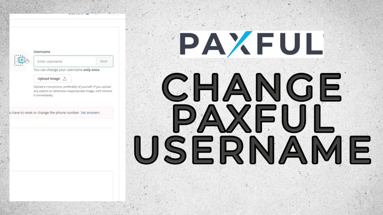 How To Change Edit Username On Paxful YouTube how-to-change-edit-username-on-paxful-youtube