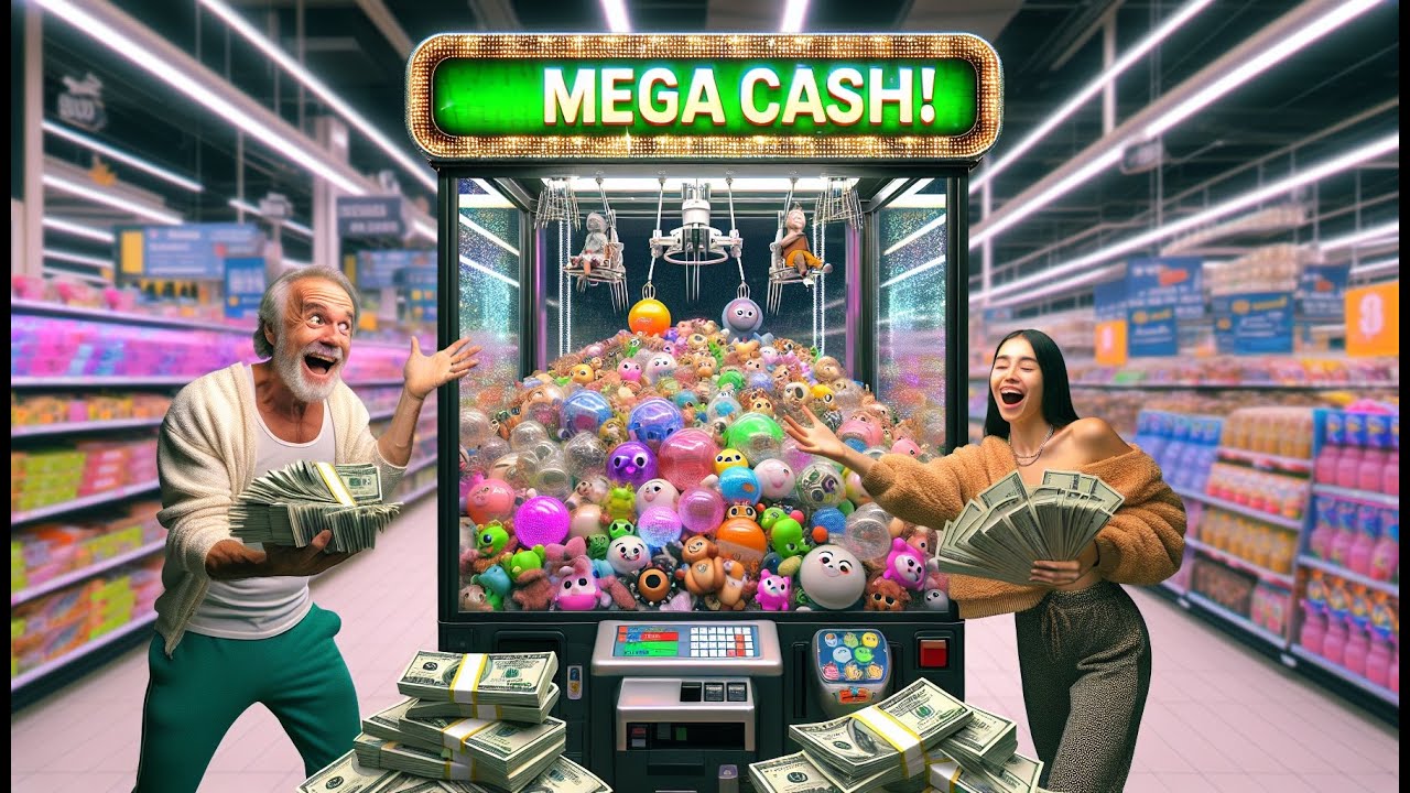 Mega Cash Collection from Our Claw Machines! 💵 - YouTube