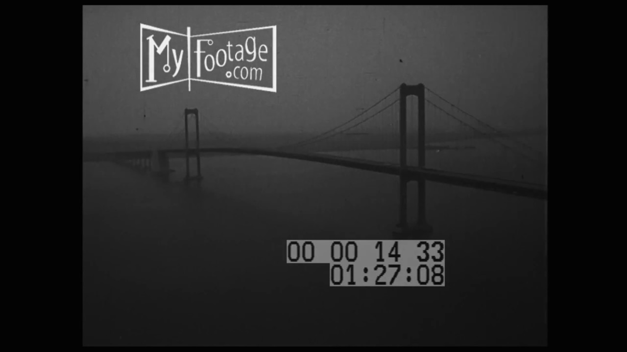 1951 Opening Ceremony of the Delaware Memorial Bridge - YouTube