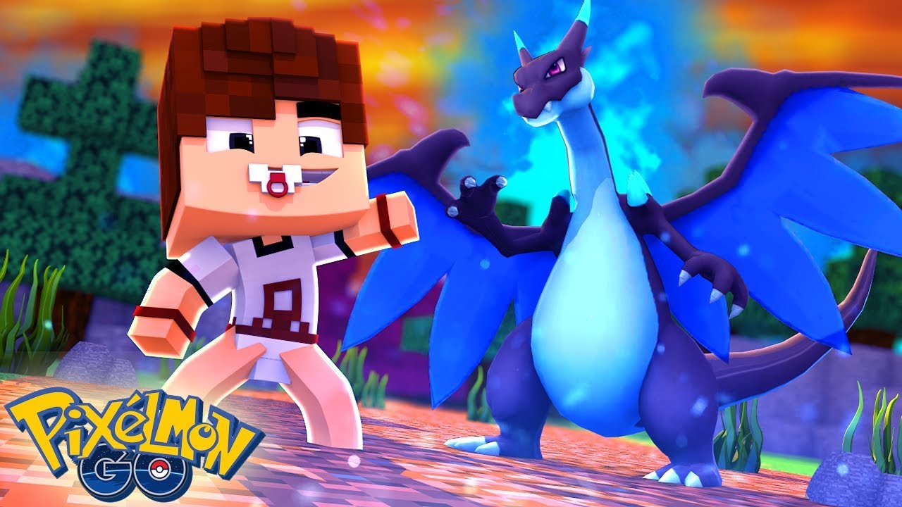 MEU POKÉMON VIROU UM MEGA CHARIZARD ! (PIXELMON GO EP26) - MINECRAFT ...