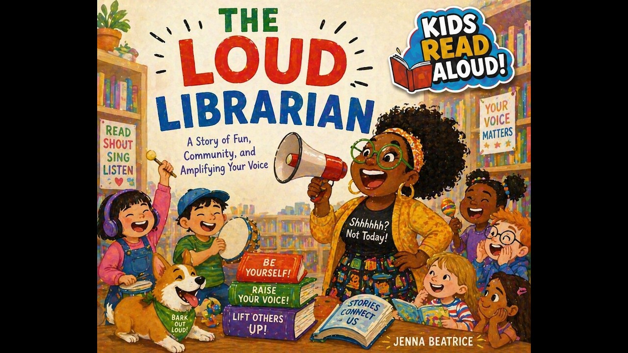 The Loud Librarian Written by Jenna Beatrice - YouTube