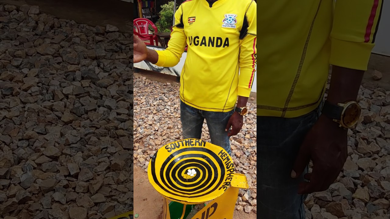 Equator water experiment Equator Line Uganda Water Demonstration ...