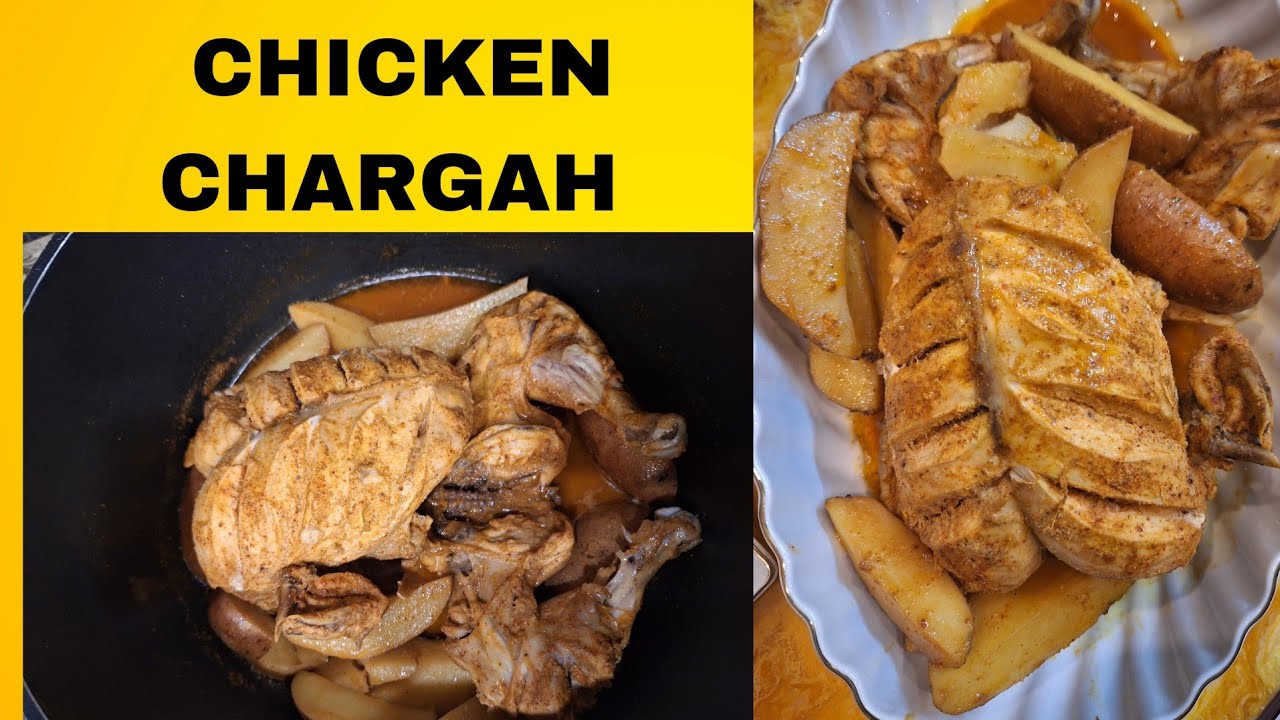 Roasted Churgha| Chargha Chicken Recipe| لاہوری چرغہ بنانے کا طریقہ ...