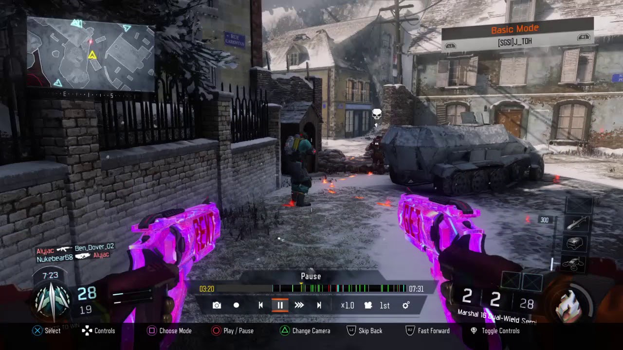 BO3 - EPIC Dual-Wield Marshal Ninja - YouTube