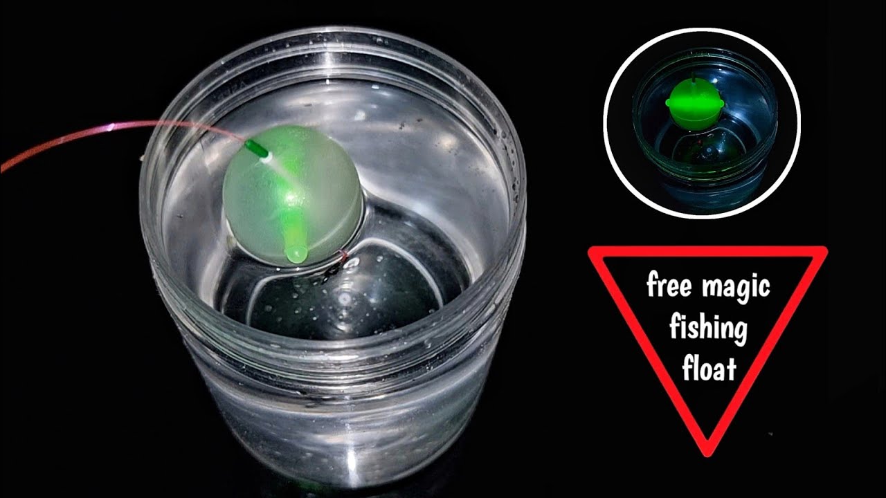 Make your own multi-purpose fishing float for fishing any time of the ...