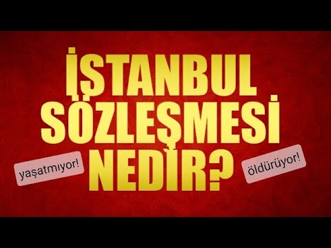 İstanbul sözleşmesi nedir? 🧐 NAFAKA! EŞ! DOST!!!