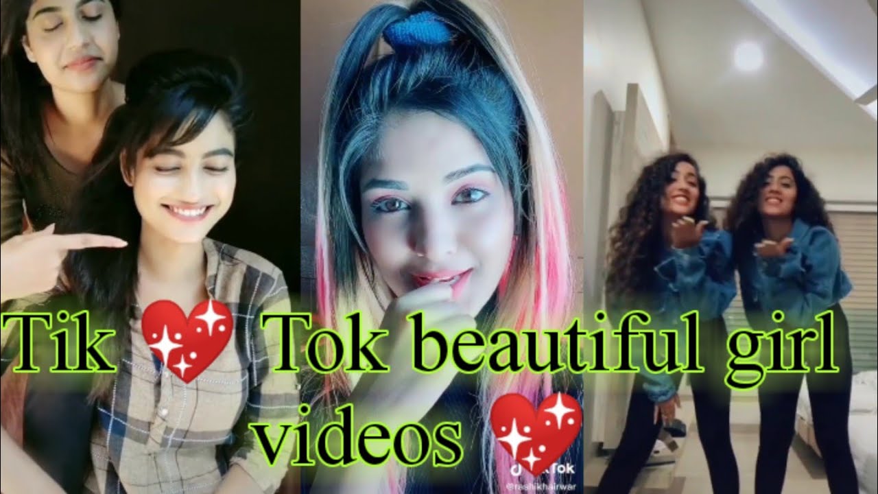 Tik 💖 Tok beautiful girl video 💖|beautiful girl video 💖| - YouTube