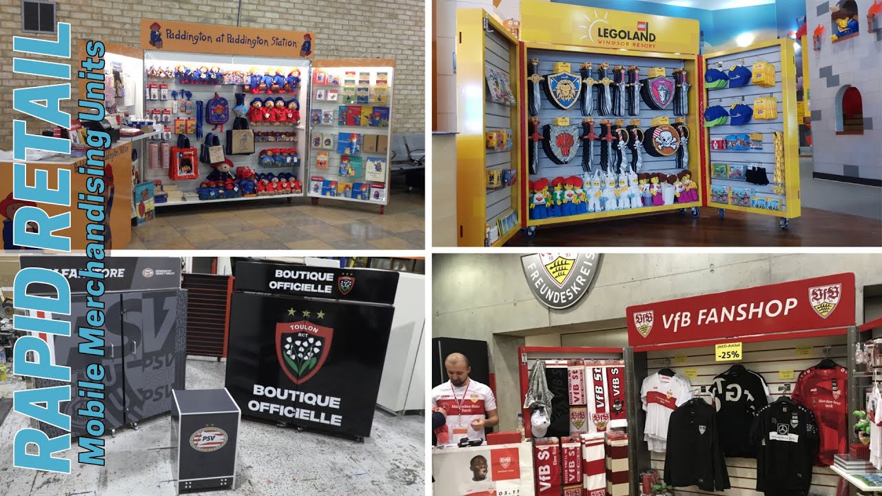 Mobile Merchandise Units | Rapid Retail Ltd - YouTube