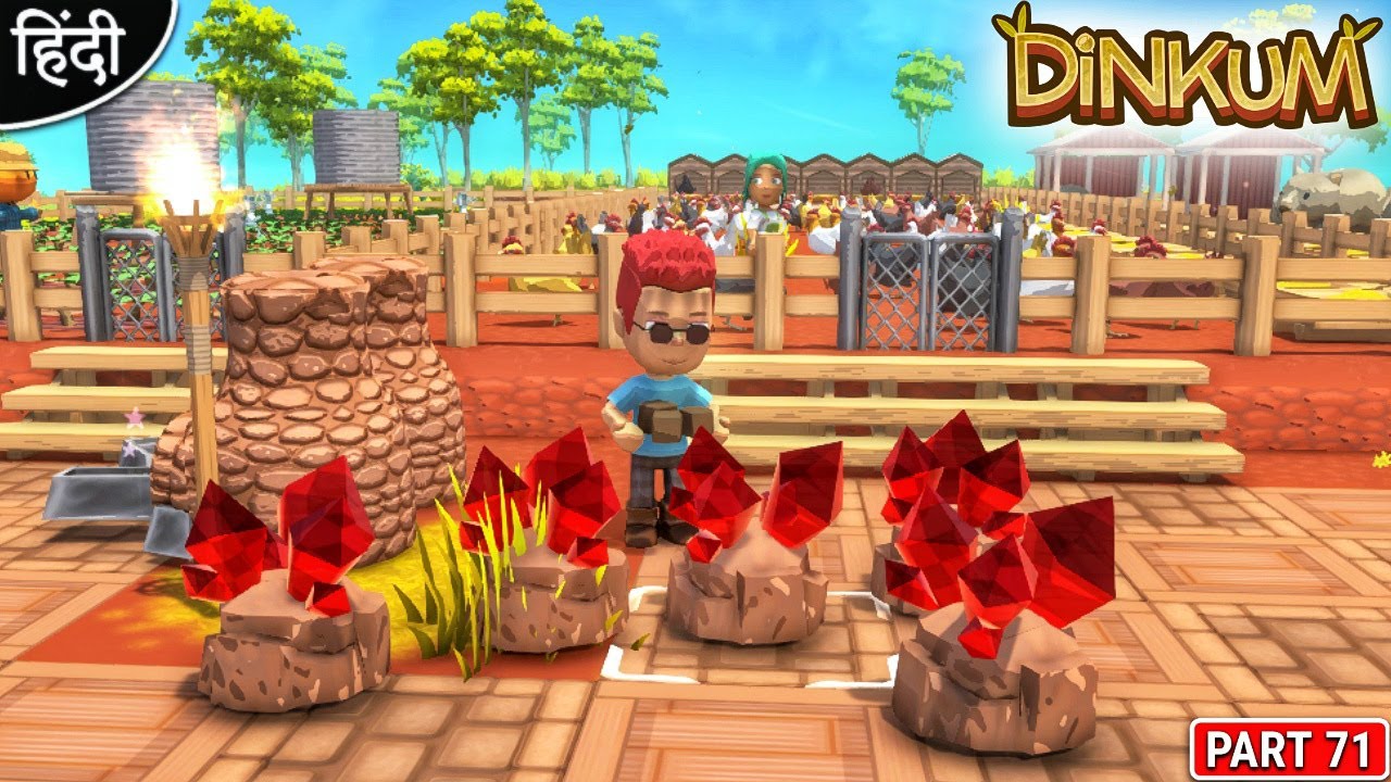 Ruby Farm And Helping People 🔥🔥🔥 : Dinkum : Playing New Survival ...