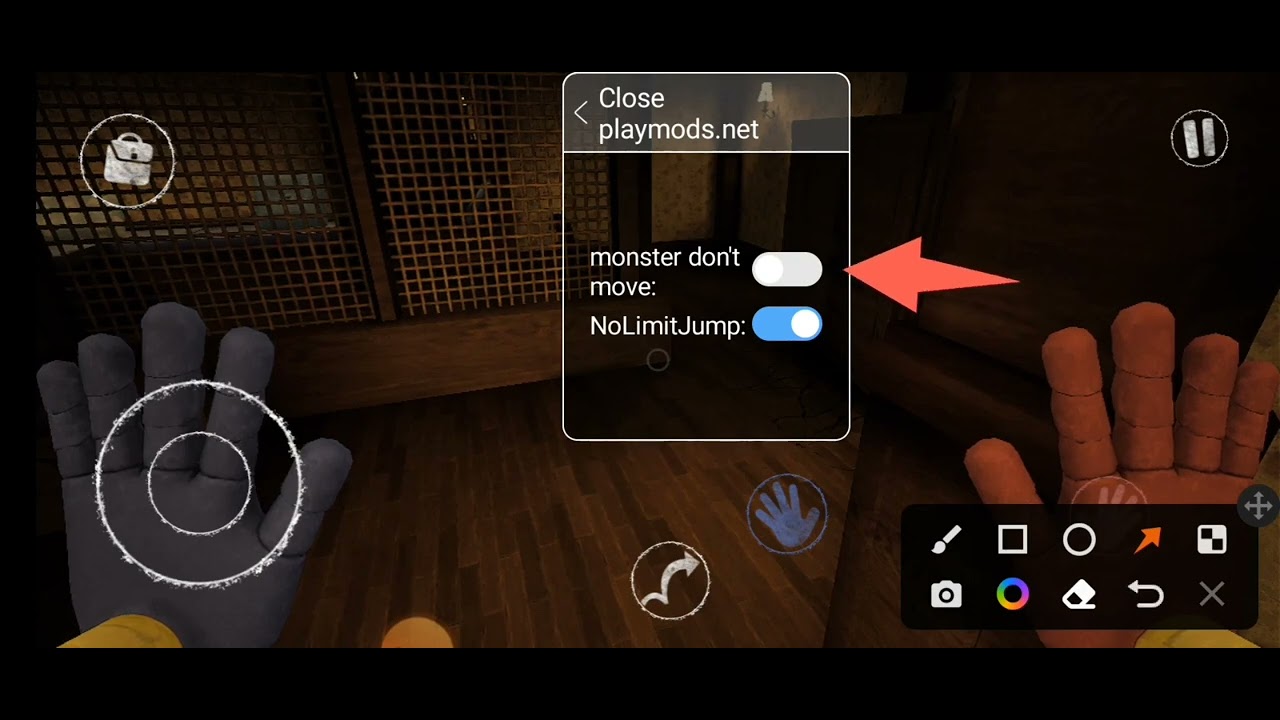 Gameplay de poppy playtime 2 mod menu - YouTube