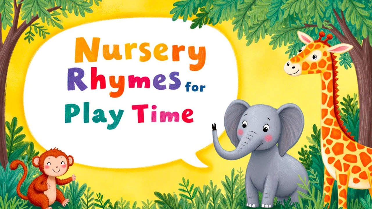 Playtime Song: Let’s Go to the Zoo | Nursery Rhymes with Lyrics ...