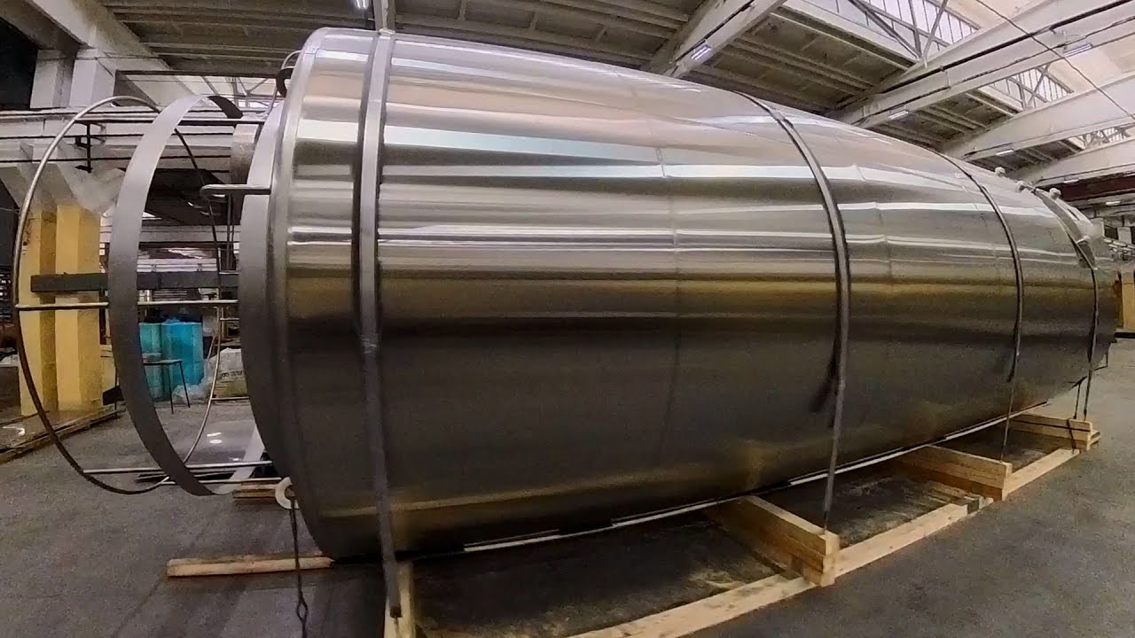 КАК ИЗГОТАВЛИВАЮТ ЁМКАСТЬ НА 50м3 / HOW THE 50m3 CAPACITY IS ...