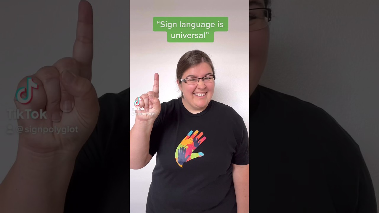 #didyouknow that sign languages are diverse like spoken / written # ...