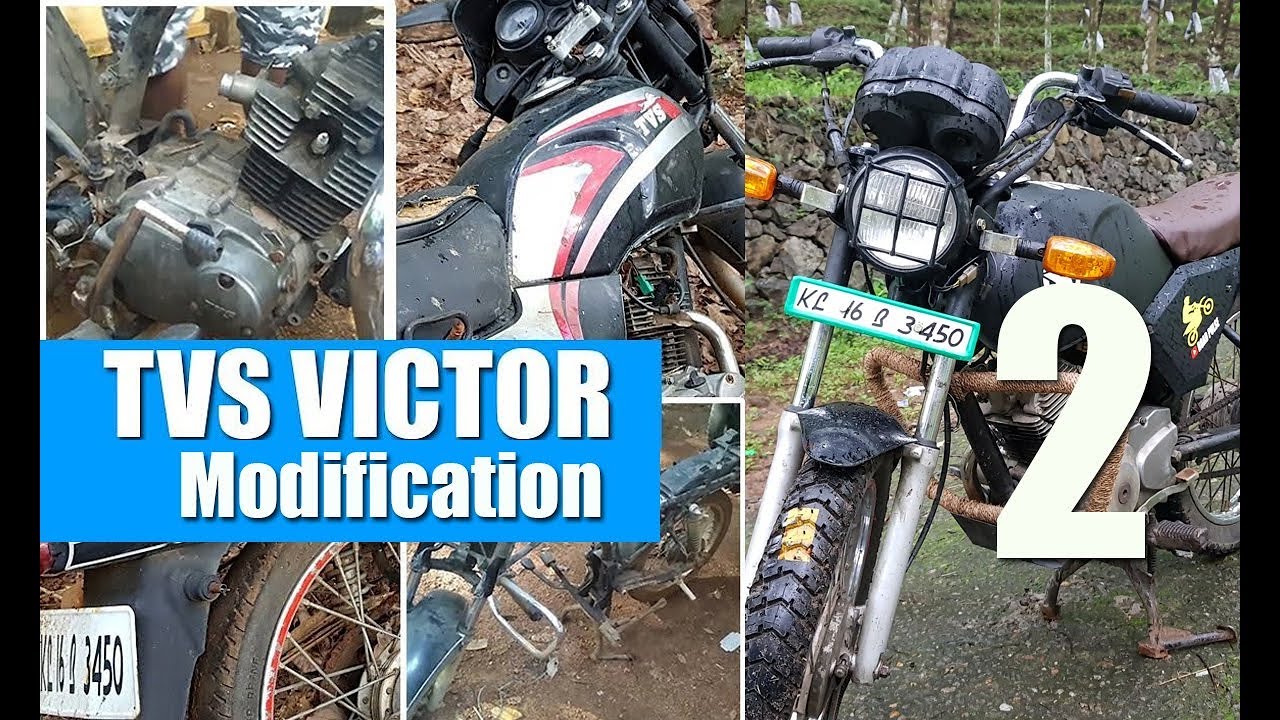 Tvs Victor Glx Modified