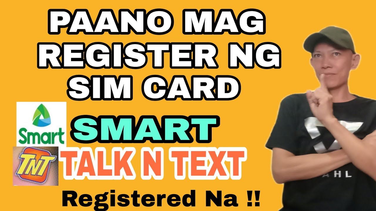 PAANO MAG REGISTER NG SIM CARD/SMART TALK N TEXT - YouTube