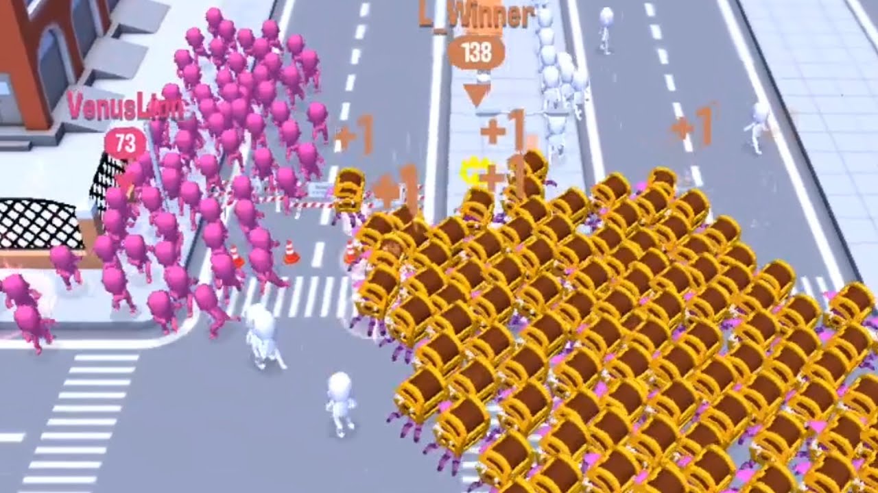 Crowd City World Record 1429+ Map Control: 100.00% #1272 - YouTube