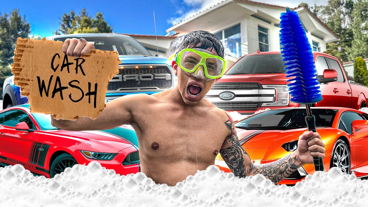 CONVIERTO LA CASA de @PARCERICO en UN AUTOLAVADO!! 🚗💧🚿 - YouTube