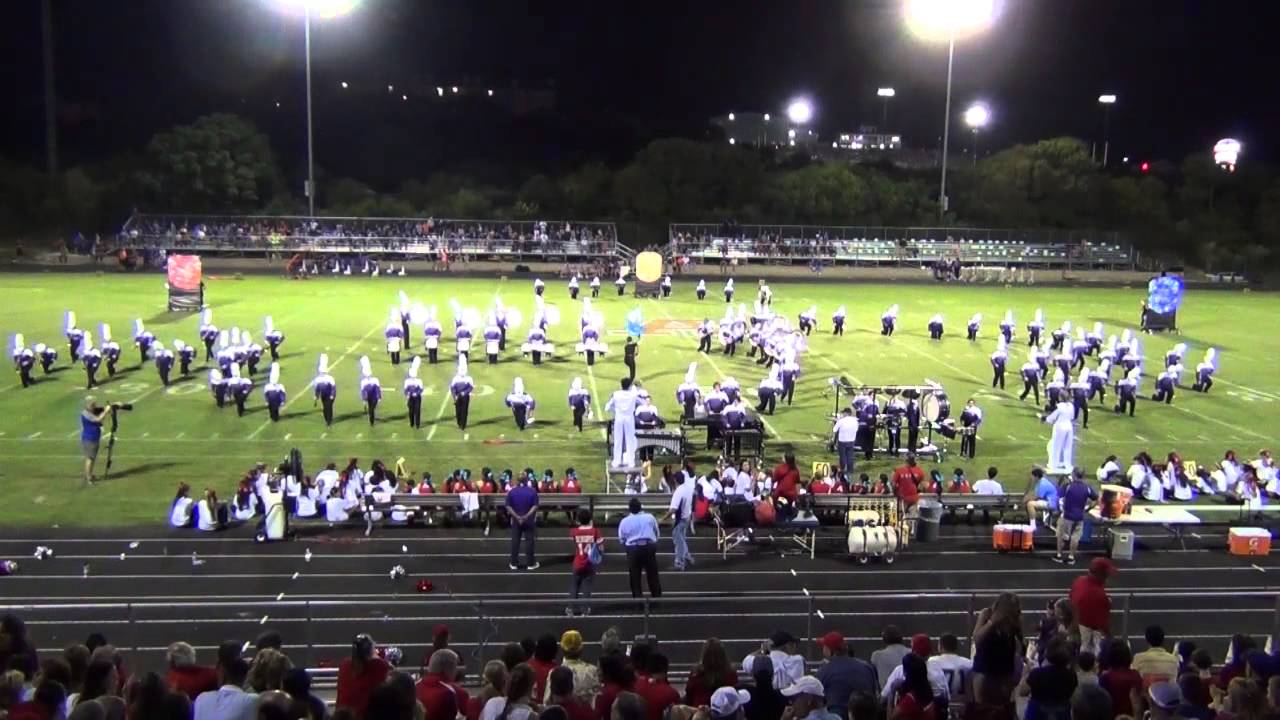 BHS Greyhound Band at Antonian 20150918 Show and Drumline - YouTube