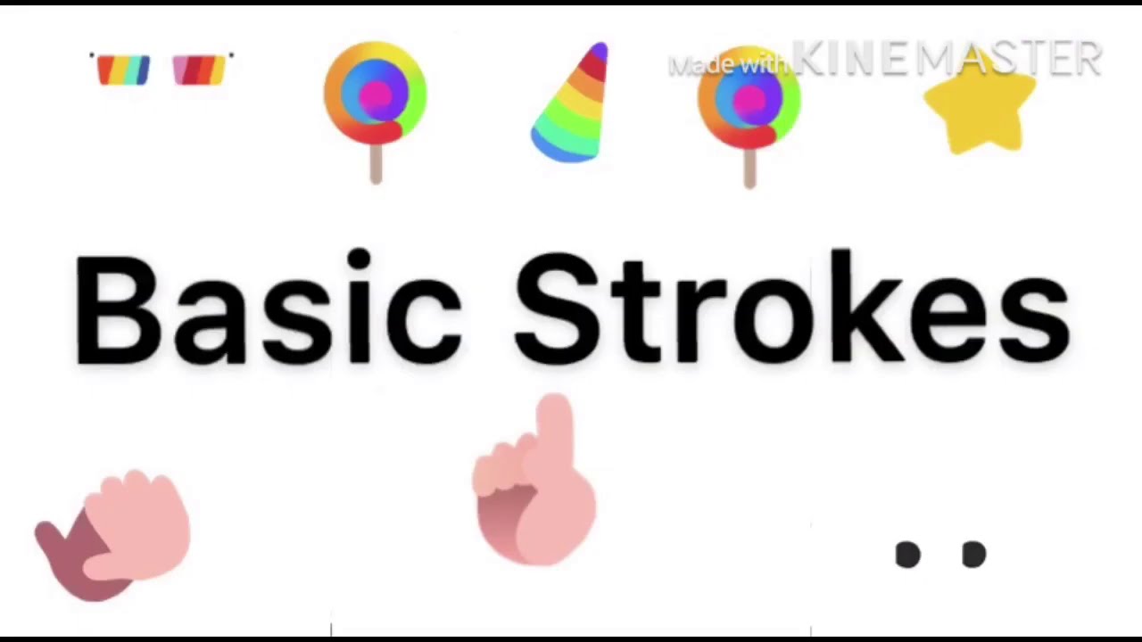 Basic strokes - YouTube