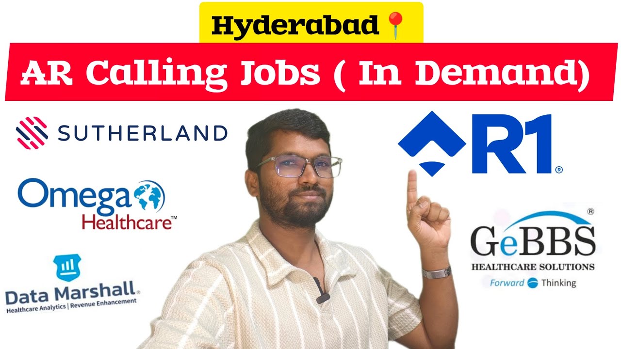 Openings for AR Caller jobs in Hyderabad || For HealthCare Experienced ...