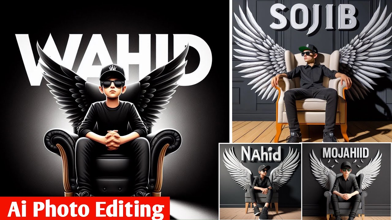 3D Ai Attitude Boy Photo Editing | Viral Photo Editing | How To Create ...